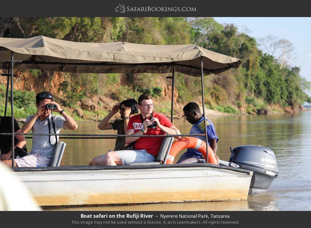 Tanzania Safari: 2-Day Fly in Nyerere NP, Boat Safari & Maasai Village