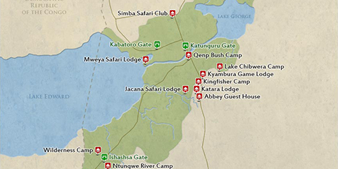 Queen Elizabeth National Park – Travel Guide, Map & More!